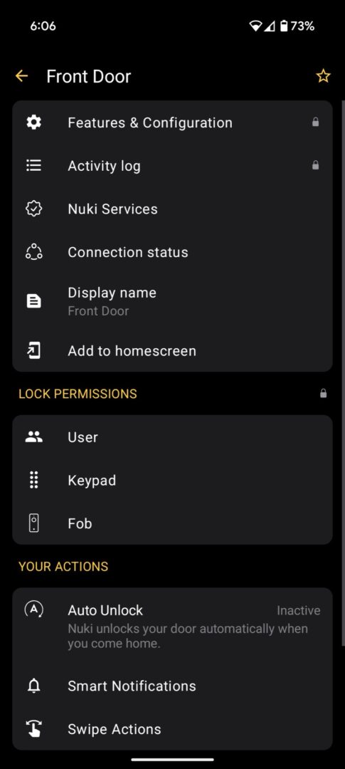 I'll never live in a house without a great smart lock, and Nuki is the ...