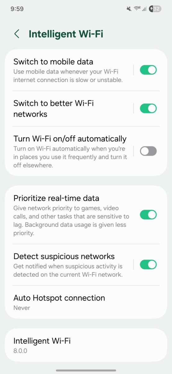 Your Samsung phone has a secret Wi-Fi menu. Here's how to find it