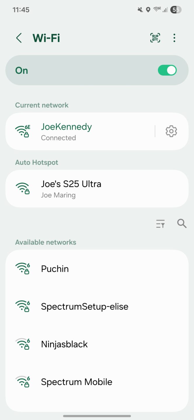 Your Samsung phone has a secret Wi-Fi menu. Here's how to find it
