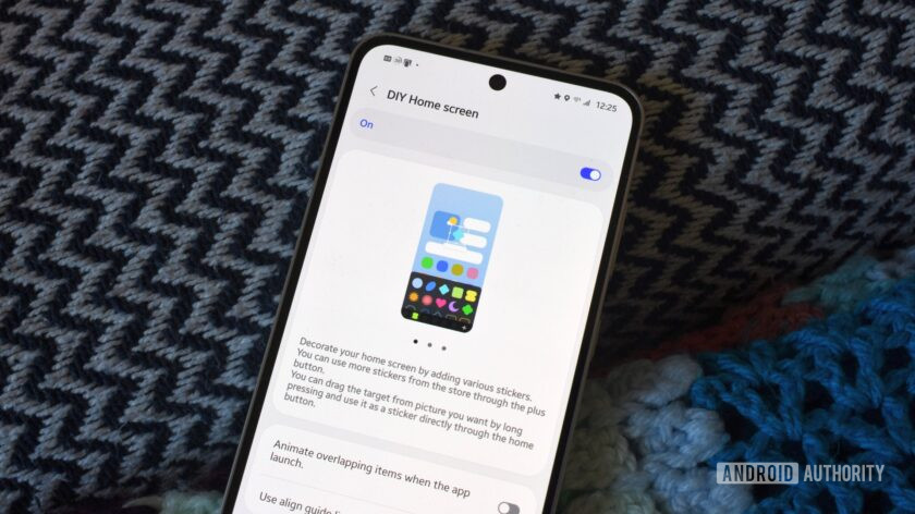 I built a productive One UI 7 home using its most chaotic feature