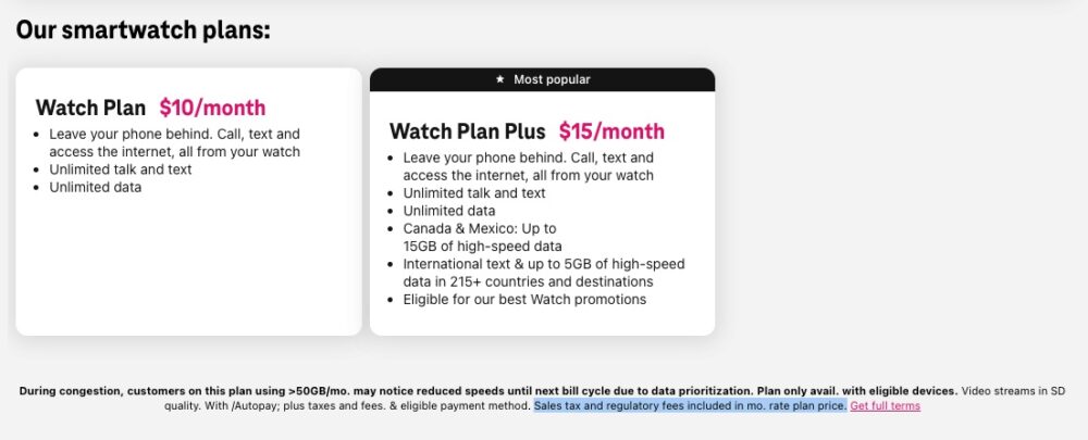 T-Mobile is ruining almost all of its plans with new taxes and fees