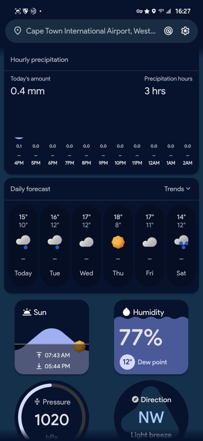Weather Master is my new favorite Android weather app for Pixels