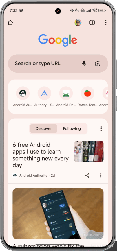 Google is changing Chrome's new tab page to bring AI Mode front-and ...