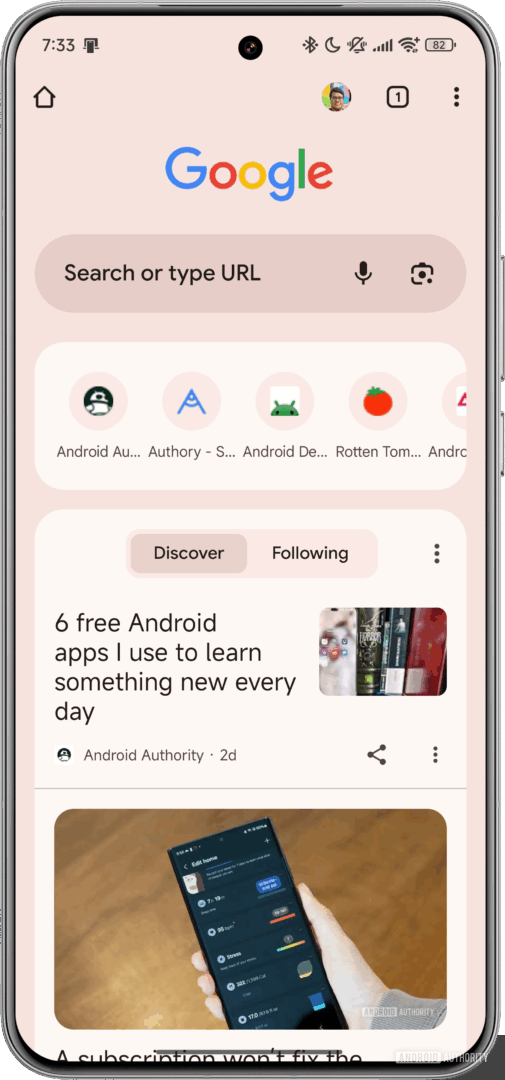 Google is changing Chrome's new tab page to bring AI Mode front-and ...