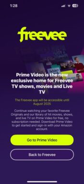 Prepare to switch to Prime Video as Amazon's Freevee app is going away ...