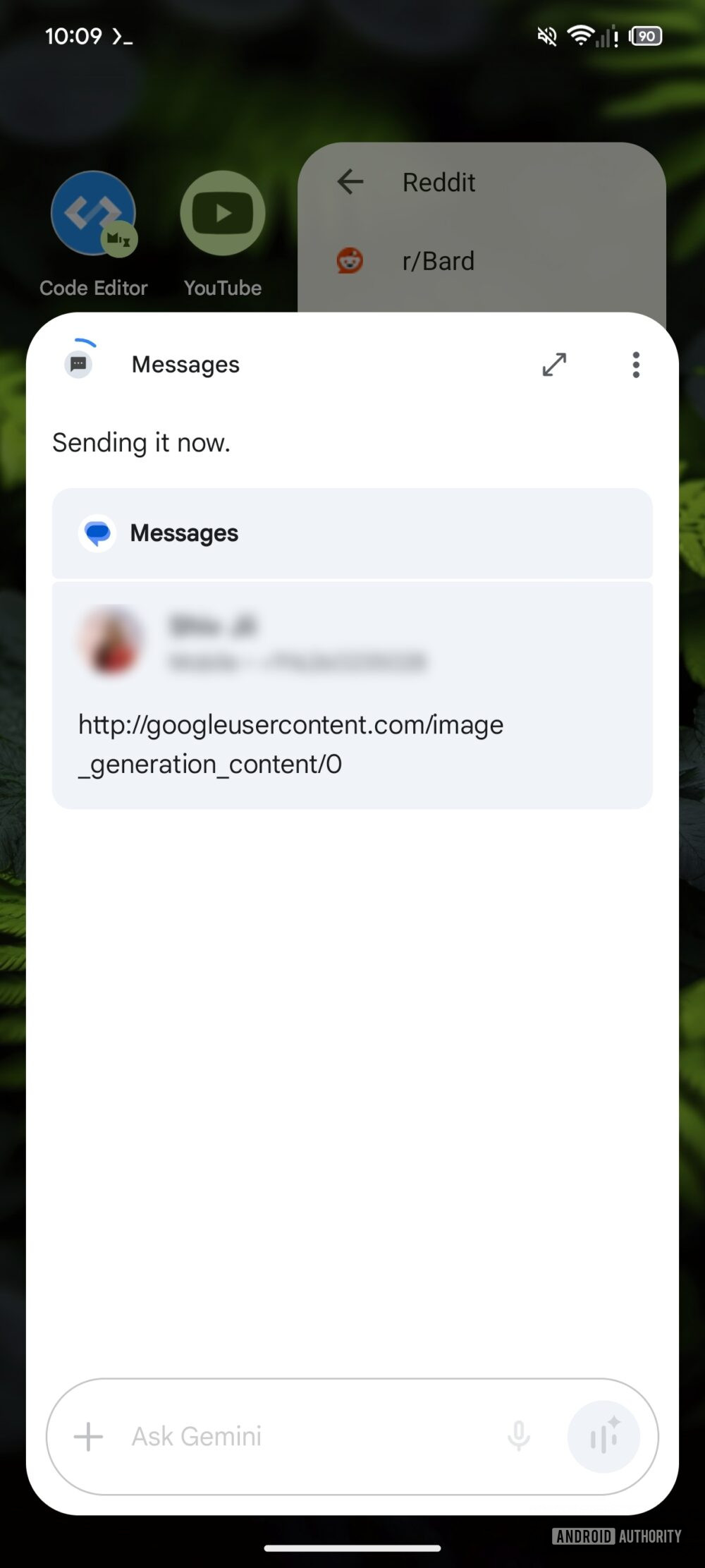 Gemini may soon let you send images in texts, thanks to RCS