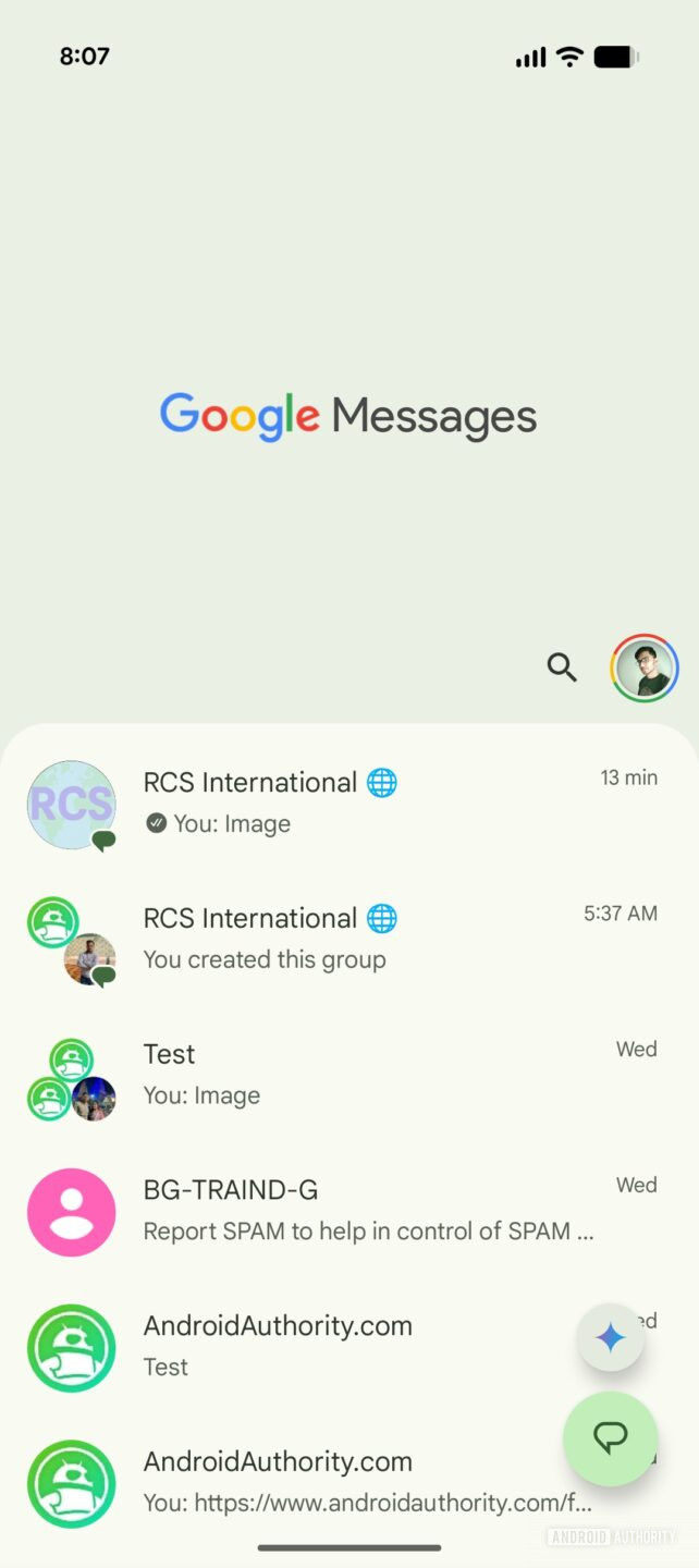 Google may be removing its iconic 'G' logo from Messages