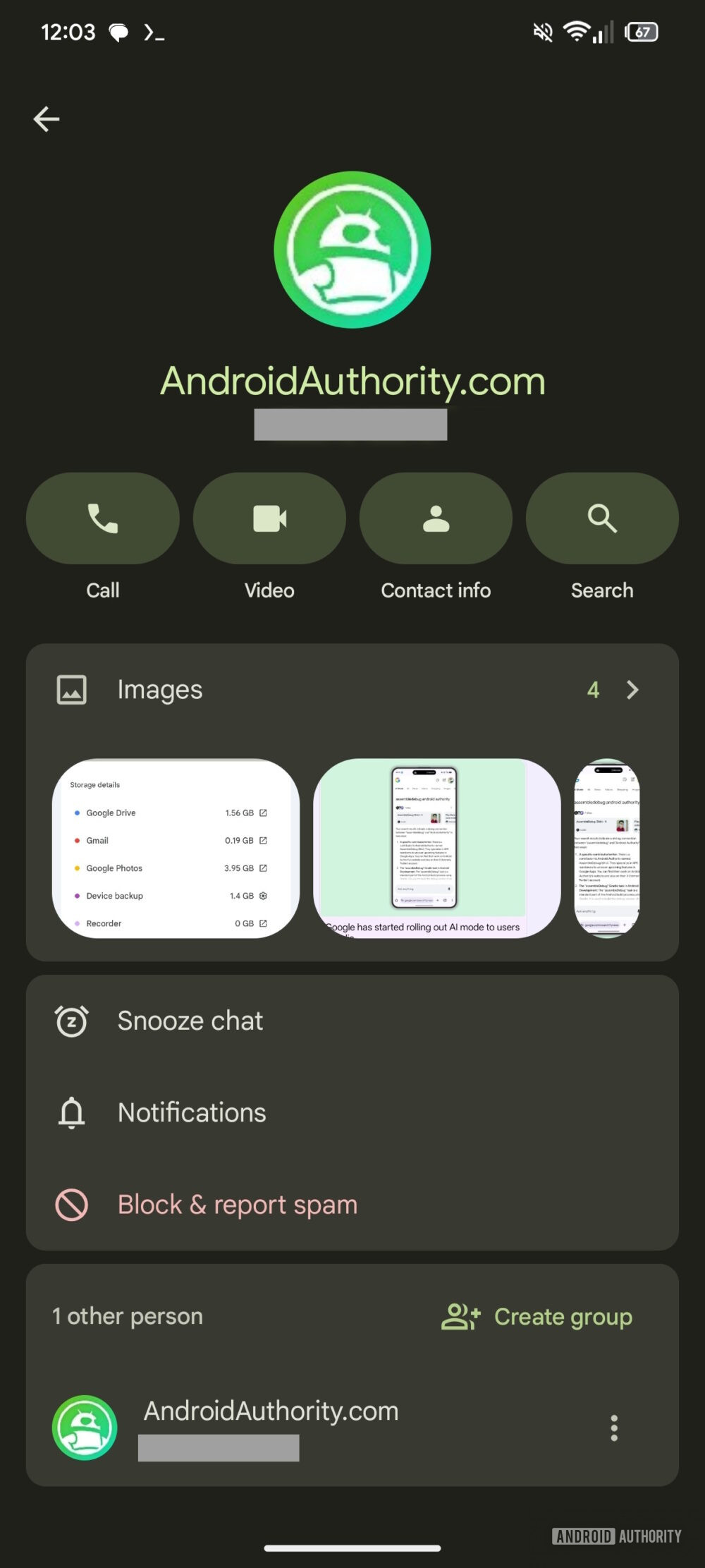Google Messages' profile pages are about to get more Expressive