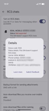 RCS chats not connecting? Google Messages may soon make it easier to ...