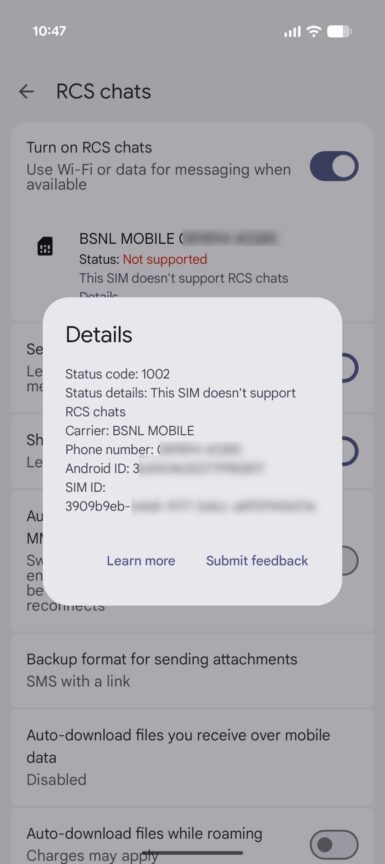 RCS chats not connecting? Google Messages may soon make it easier to ...