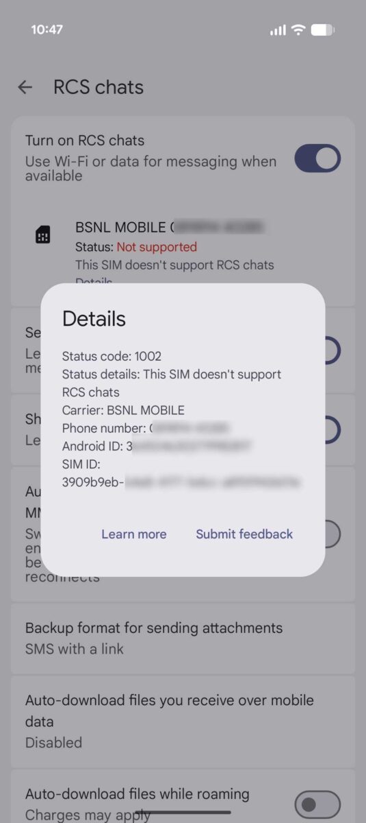 RCS chats not connecting? Google Messages may soon make it easier to ...