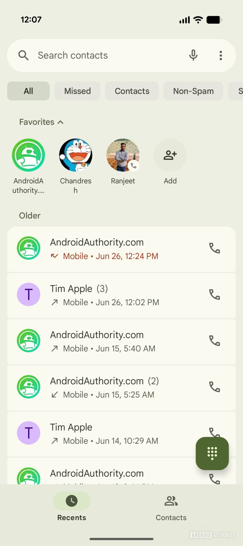 Google Phone app could get more Material 3 Expressive changes