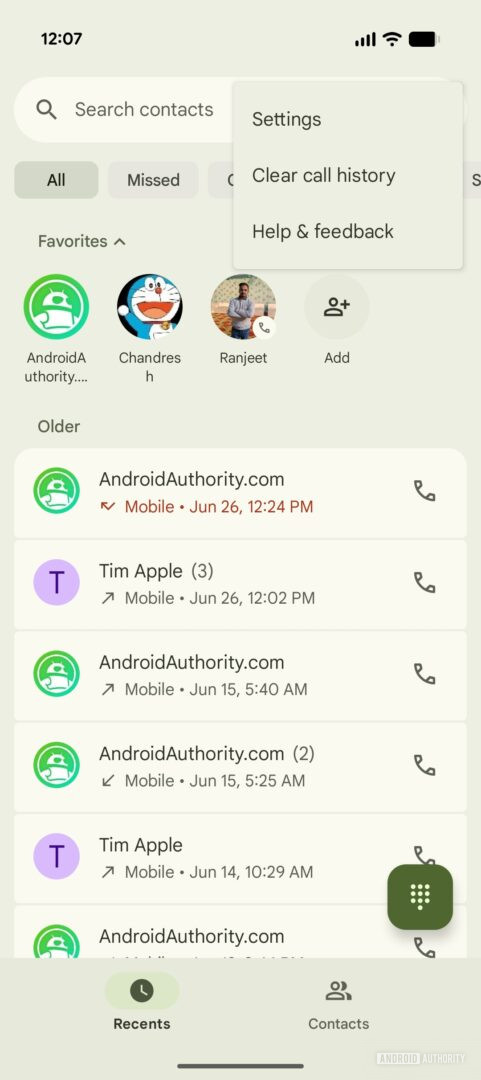 Google Phone app could get more Material 3 Expressive changes