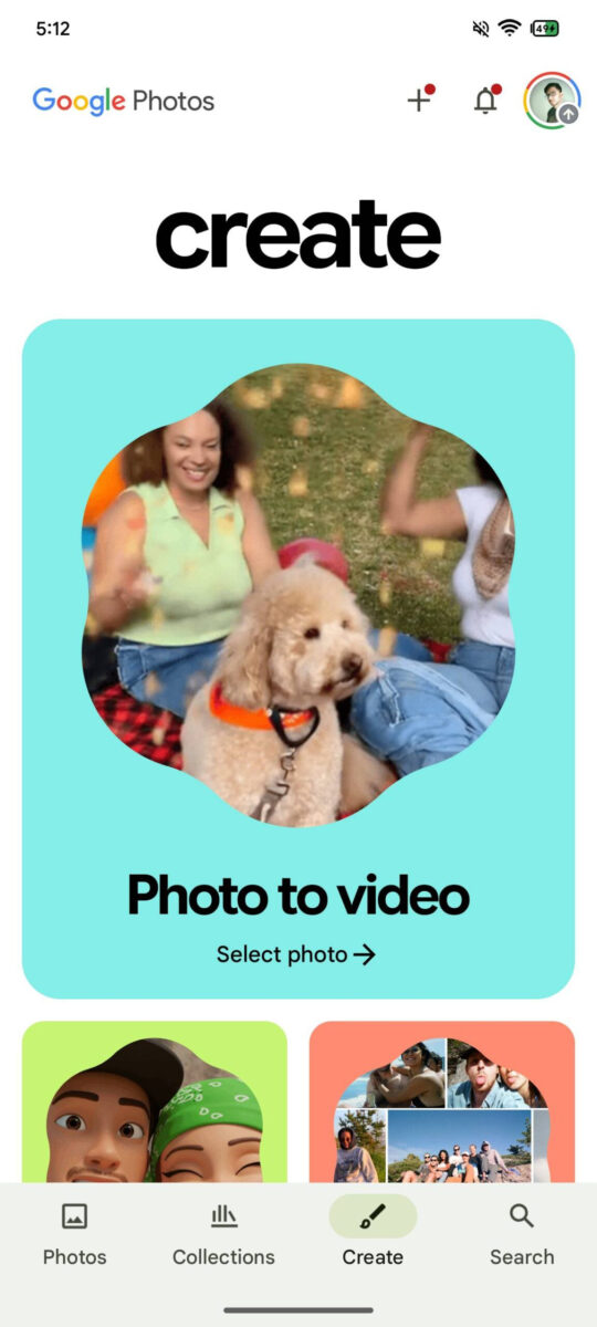 Google Photos may soon consolidate all creation tools in one colorful ...