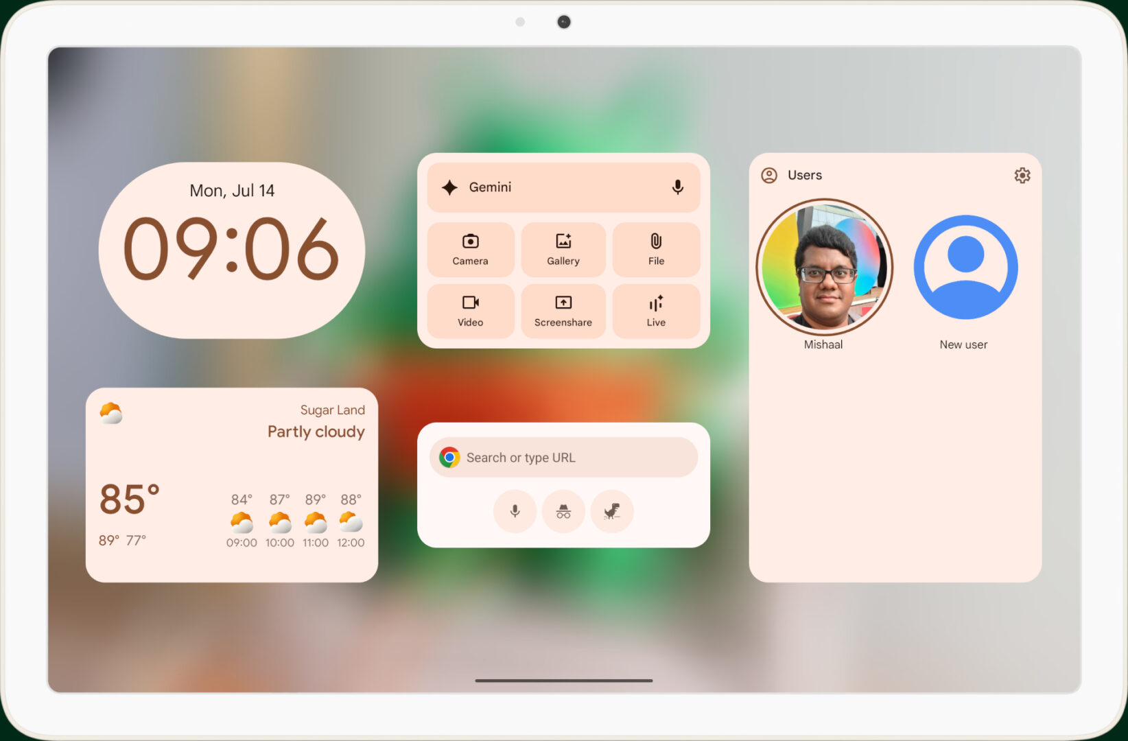 Android's lock screen widgets are getting a slick new background blur ...
