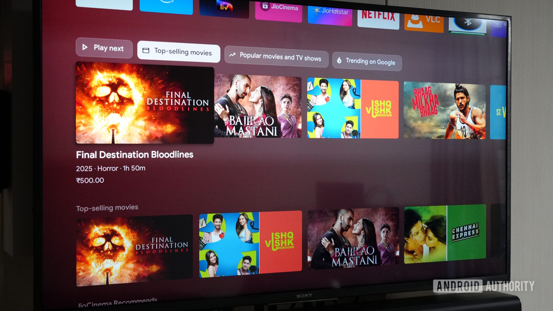 Android TV gets updated with more home screen content tabs
