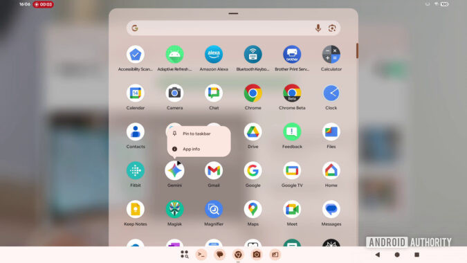Android's Desktop Mode gets a handy shortcut to pin your favorite apps ...