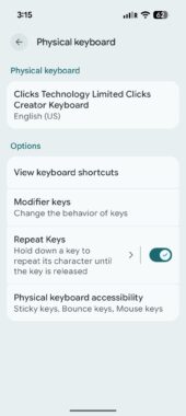 Clicks Keyboard review: What does a physical QWERTY add to my Pixel 9?