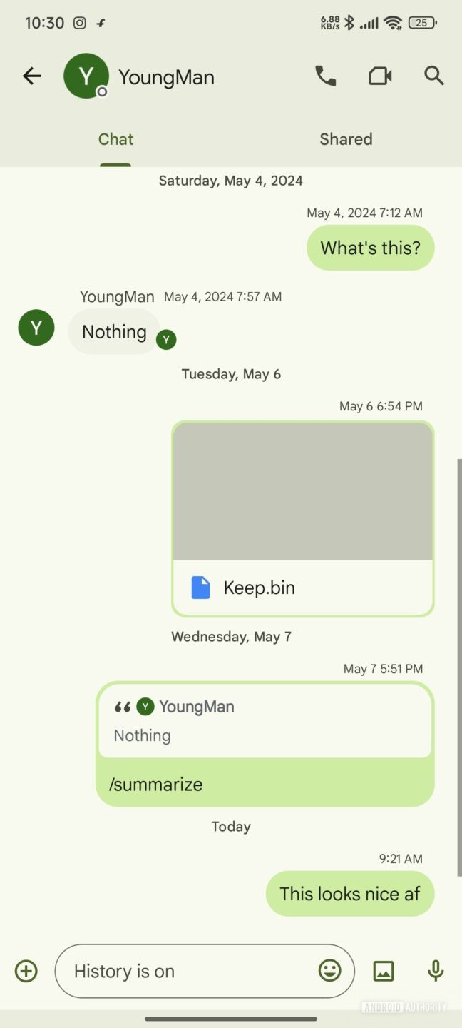 Following Gmail, Google Chat tries on some Expressive changes - Android Authority