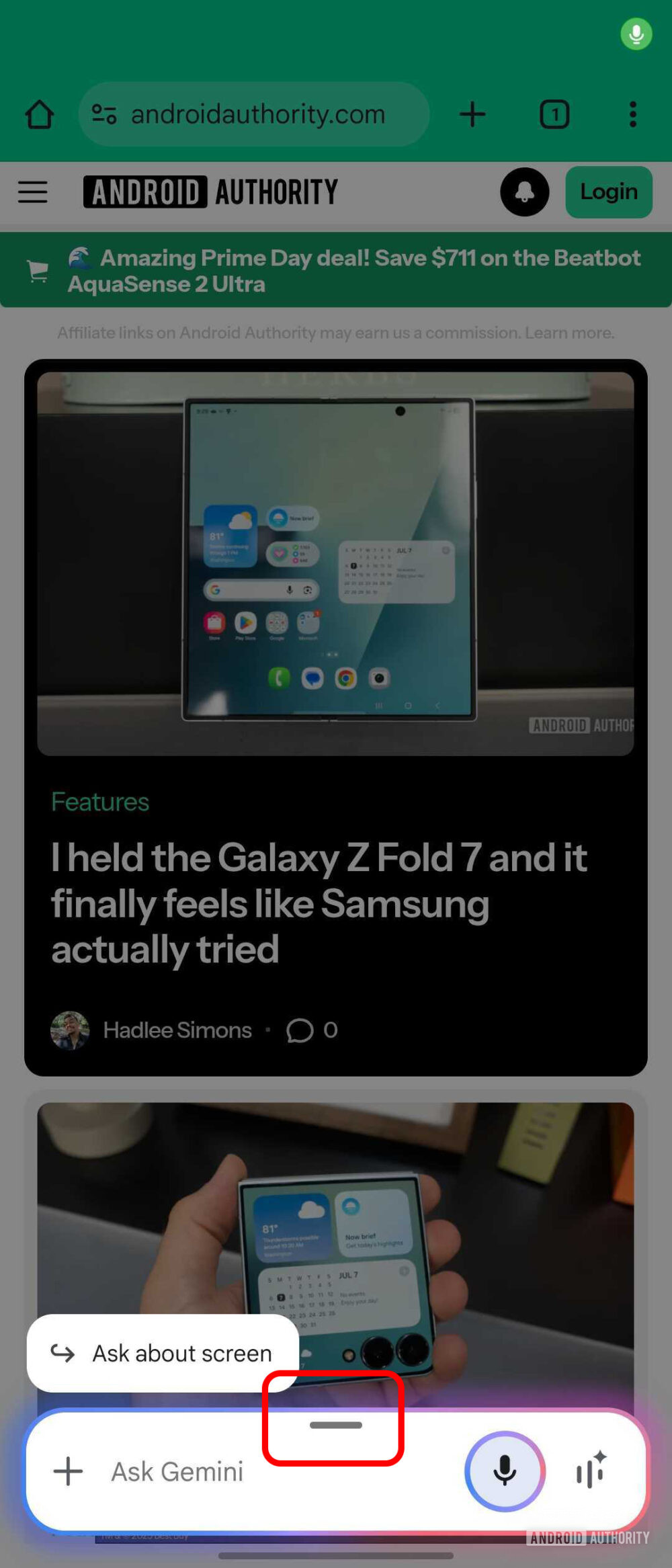 Gemini on Android just got a small but handy usability upgrade - Android Authority