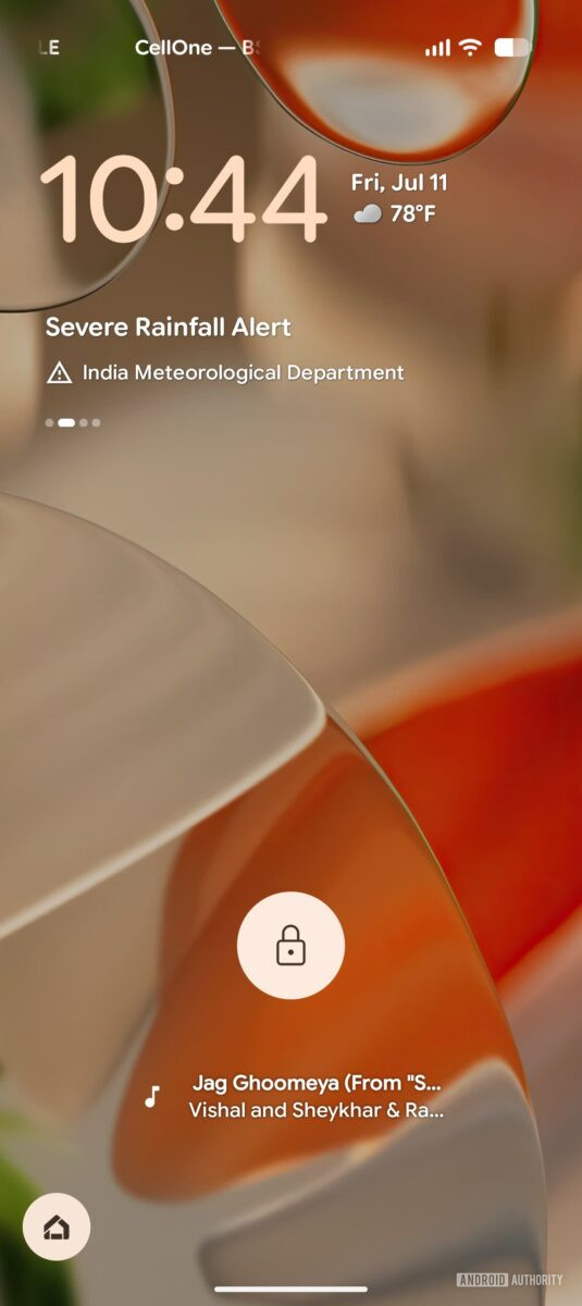 Your Pixel's lock screen may soon display Now Playing album art ...