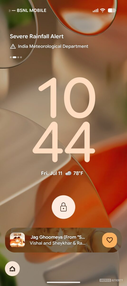 Your Pixel's lock screen may soon display Now Playing album art - Android Authority