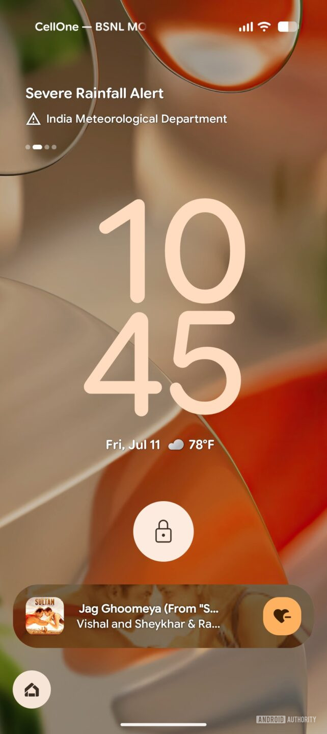 Your Pixel's lock screen may soon display Now Playing album art ...