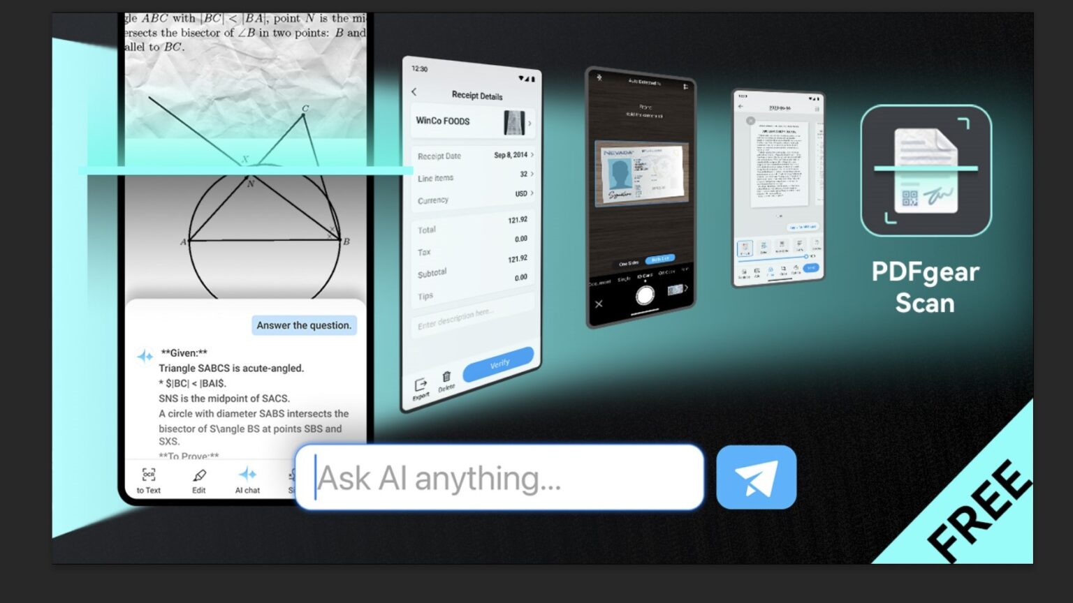 PDFgear Scan is an AI-powered, feature-packed scanning app - and it’s completely free - Android ...