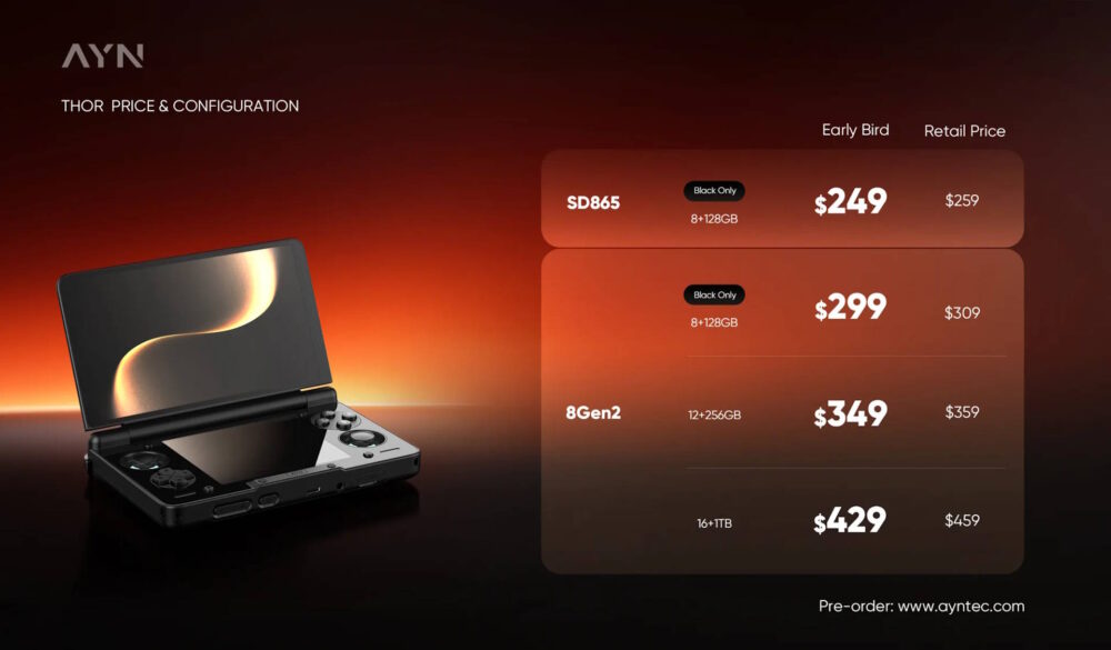 The dual-screened AYN Thor handheld is shockingly affordable - Android Authority