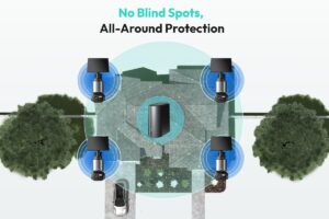 BOTSLAB 4K Security Cameras 4-Cam Kit: Take home security to the next level