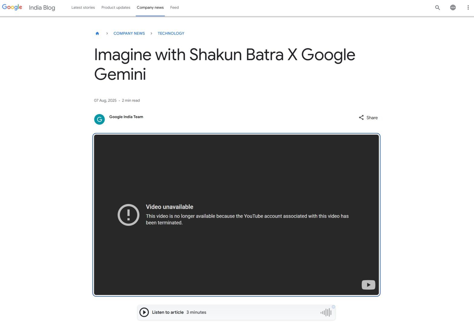 An official Google YouTube channel looks like it got hacked - Android ...