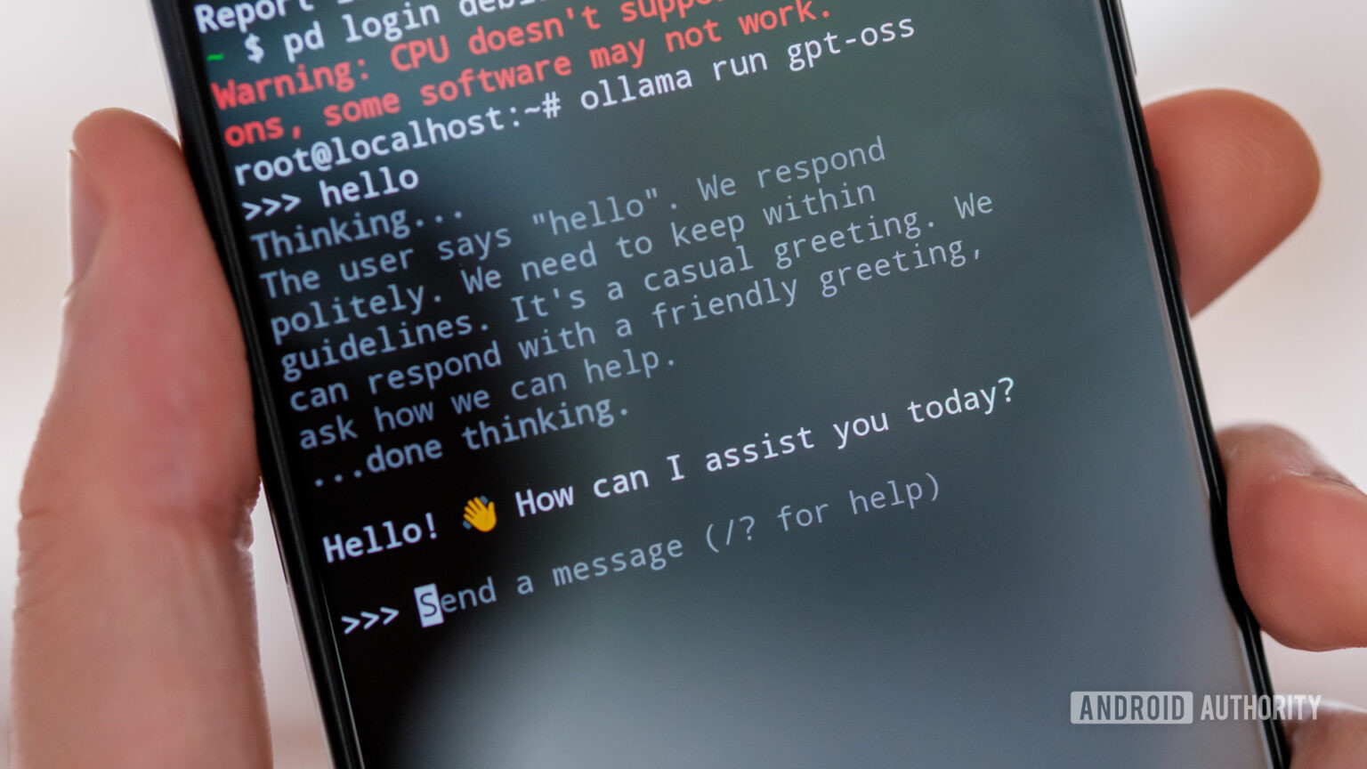 Free, offline ChatGPT on your phone? Technically possible, basically ...