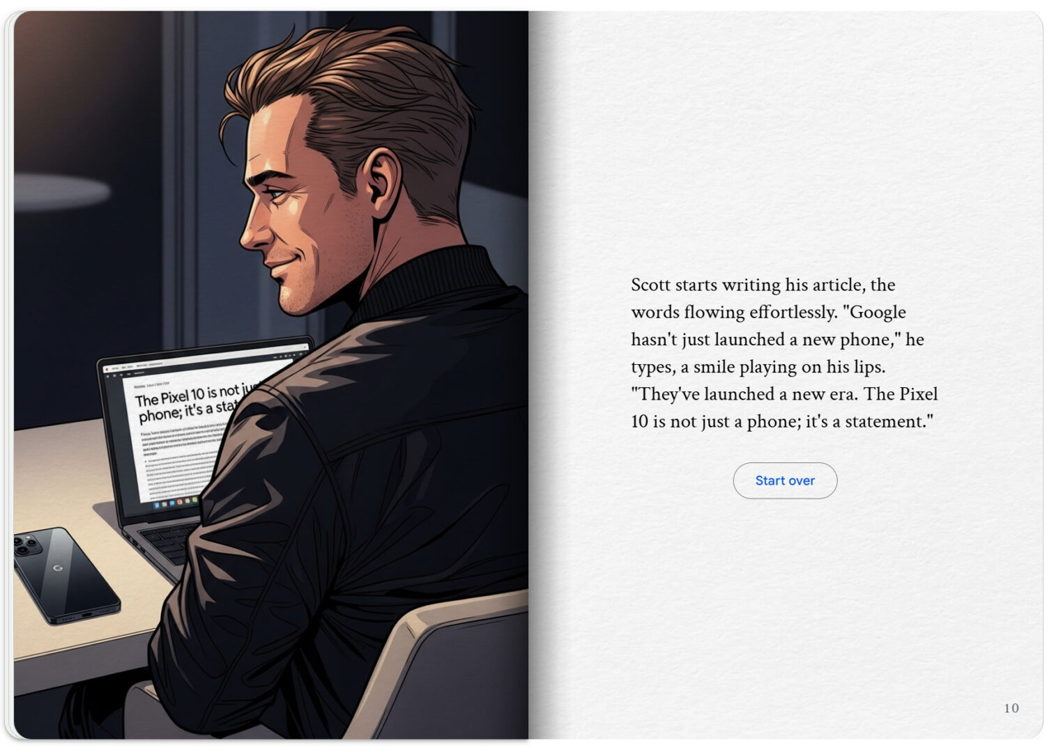 We asked a Gemini storybook what to expect from Pixel 10 launch ...