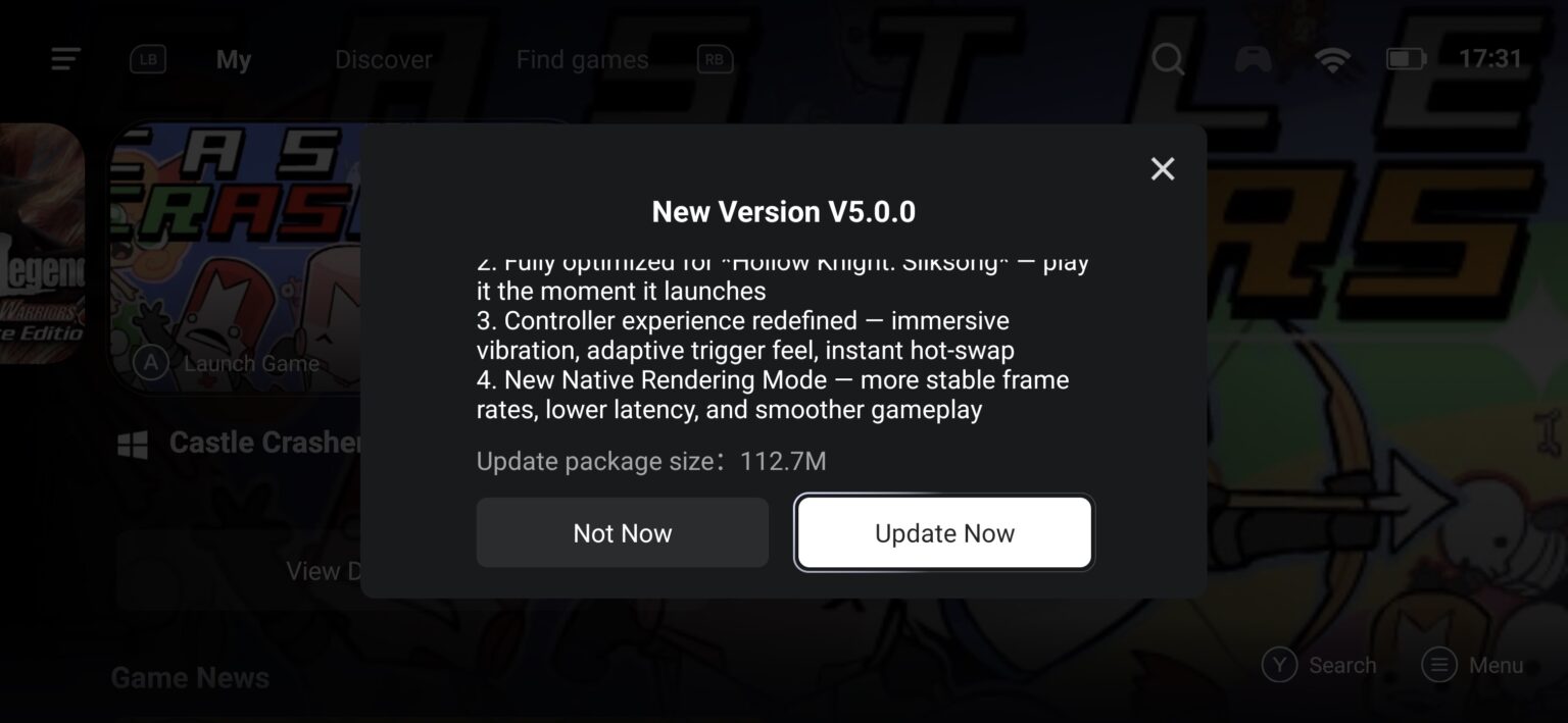 GameHub 5.0 brings Steam sync on Android and performance gains