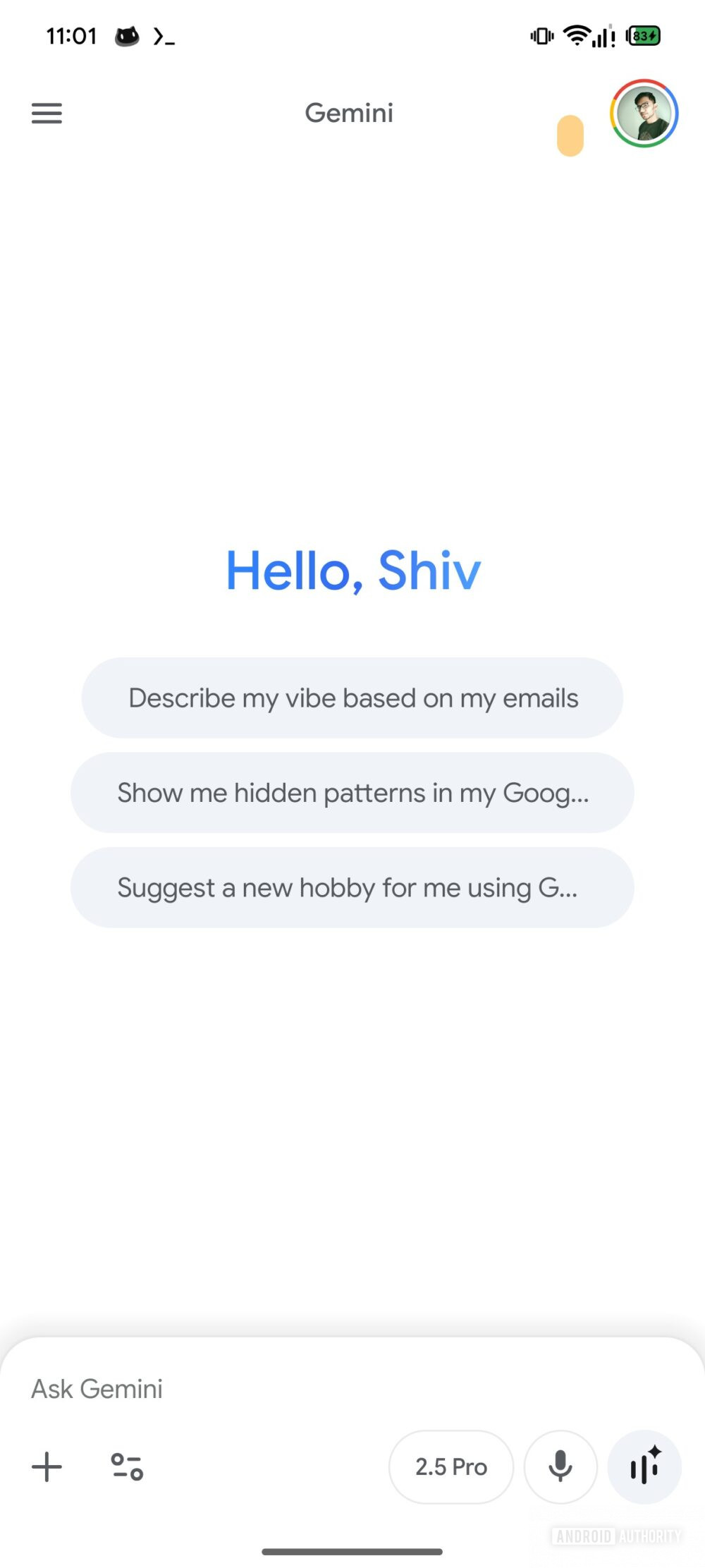 Gemini's improved home screen is coming soon, and it could get new ...