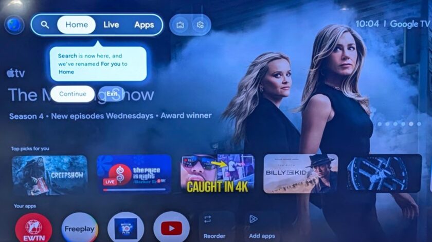 Your Google TV home screen might be about to get a refresh - Android Authority