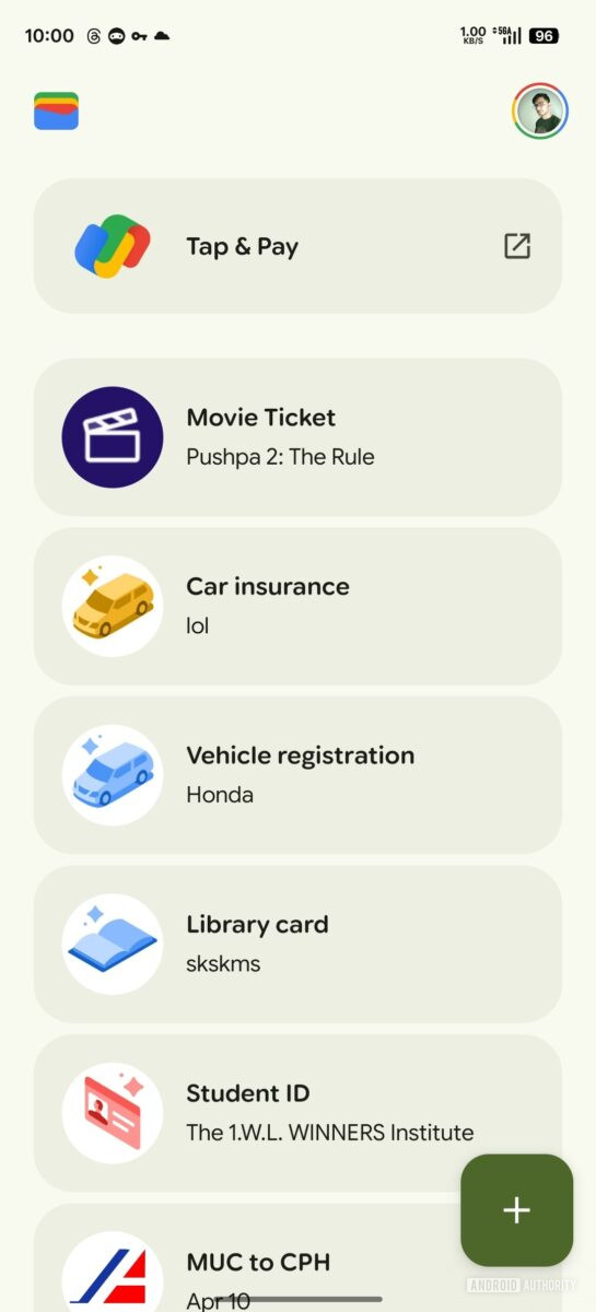 Google Wallet's exceptional Everything Else feature is rolling out more ...