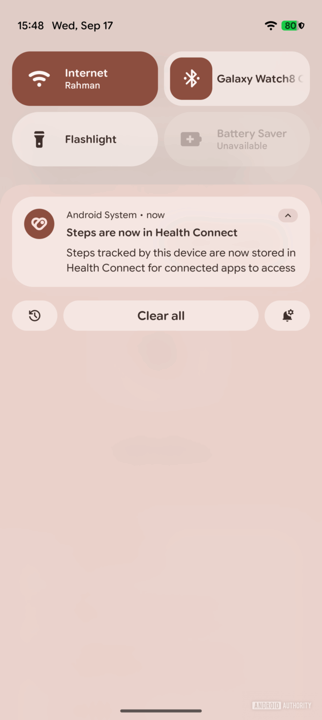 Health Connect can now track your steps using your Android phone ...