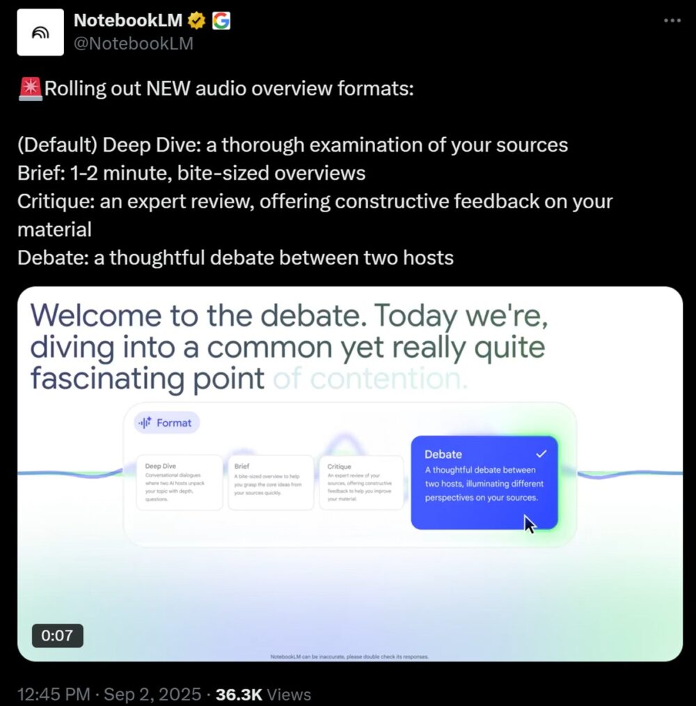 NotebookLM's Audio Overviews just got way more interesting - Android ...