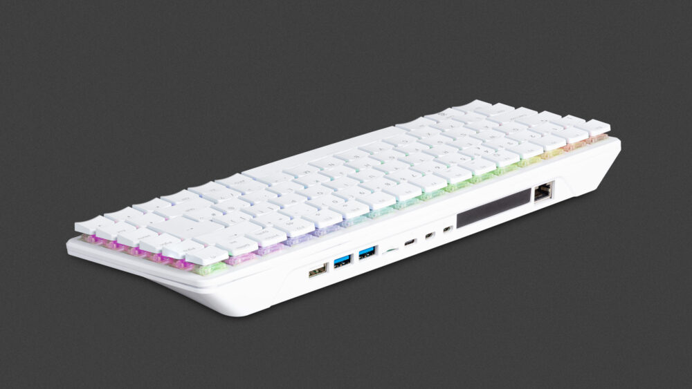 The latest Raspberry Pi is a computer in a satisfying mechanical keyboard