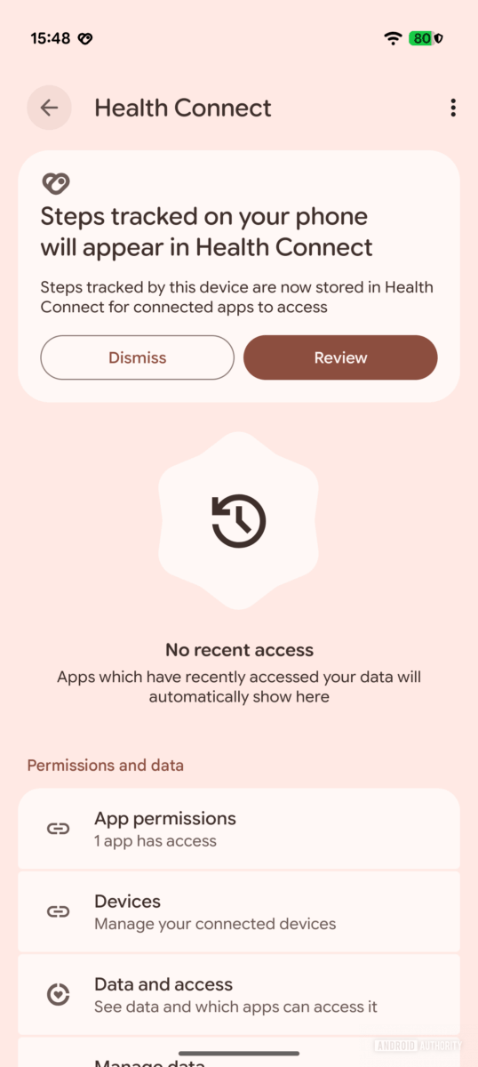 Health Connect can now track your steps using your Android phone ...