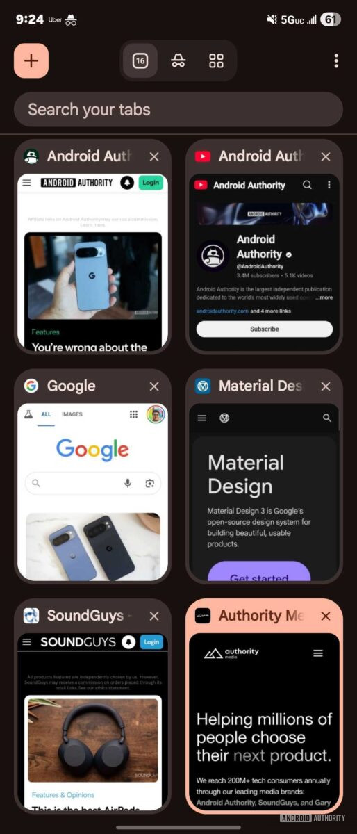 Chrome stable gets its Material 3 Expressive redesign