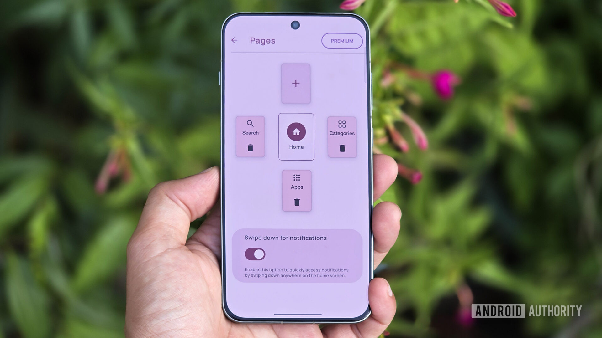 This launcher combines the best Niagara and Nova Launcher features