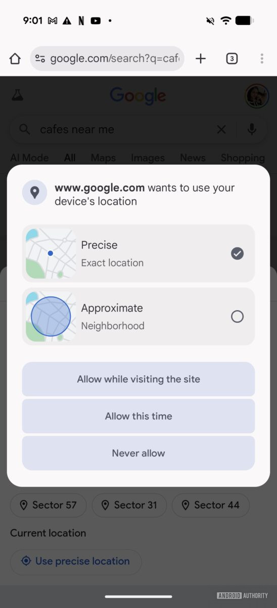 Chrome for Android preps smarter site-specific location permissions