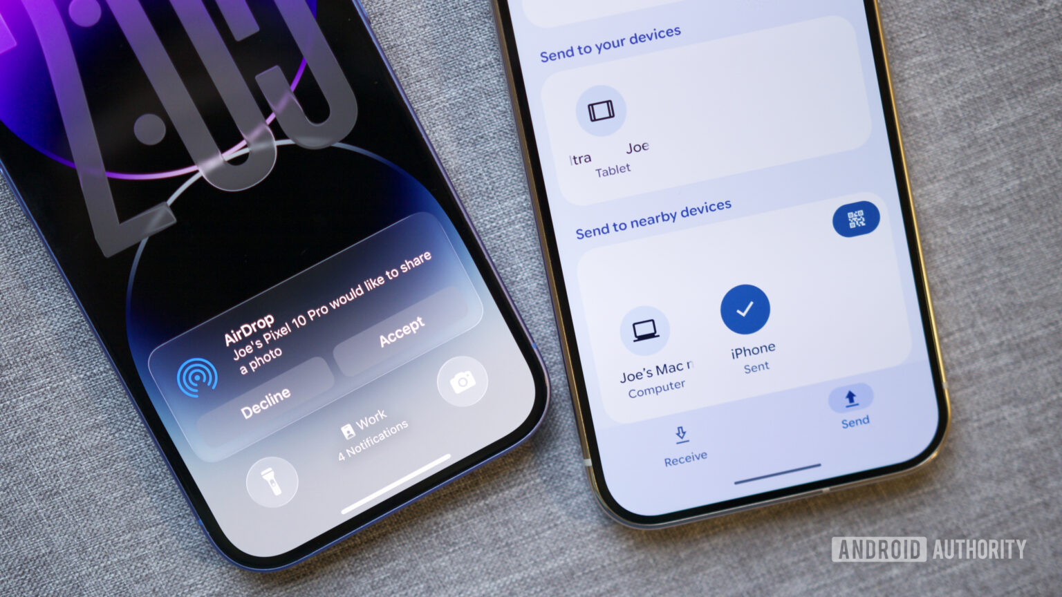 How to AirDrop files from your Pixel to an iPhone using Quick Share