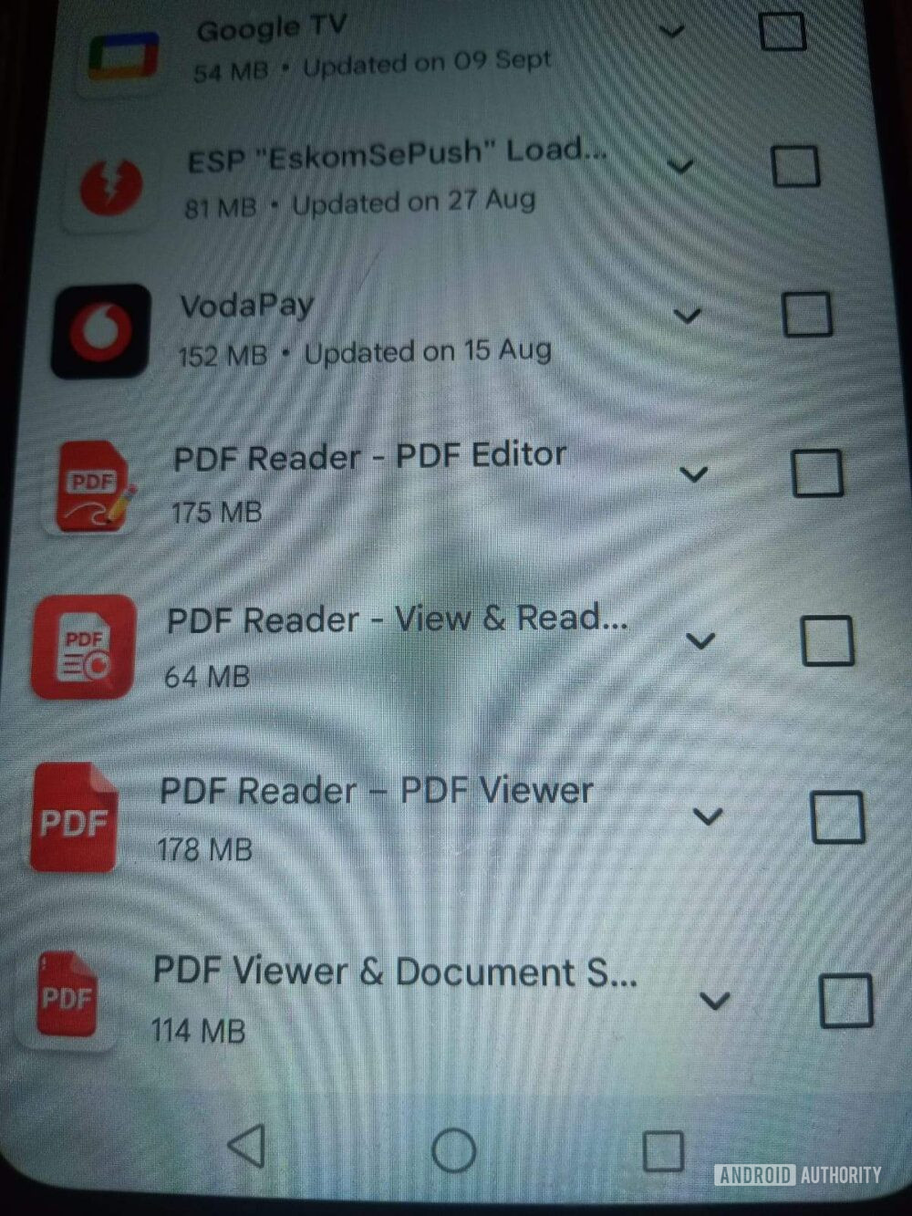 My dad filled his phone with random PDF apps and I blame Google