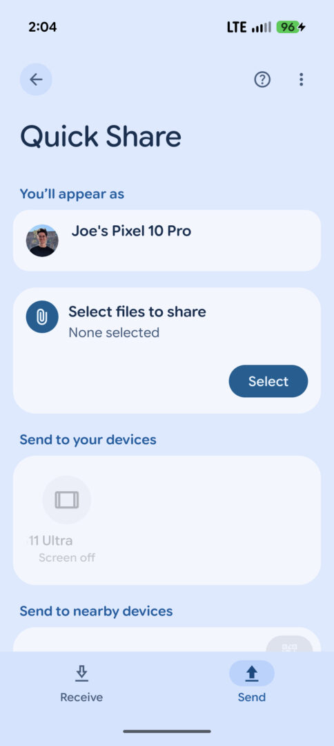 How to AirDrop files from your Pixel to an iPhone using Quick Share