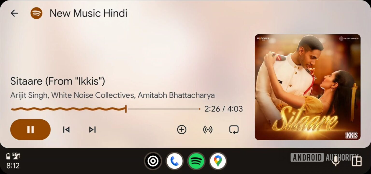 Android Auto's new music player UI is finally reaching more drivers
