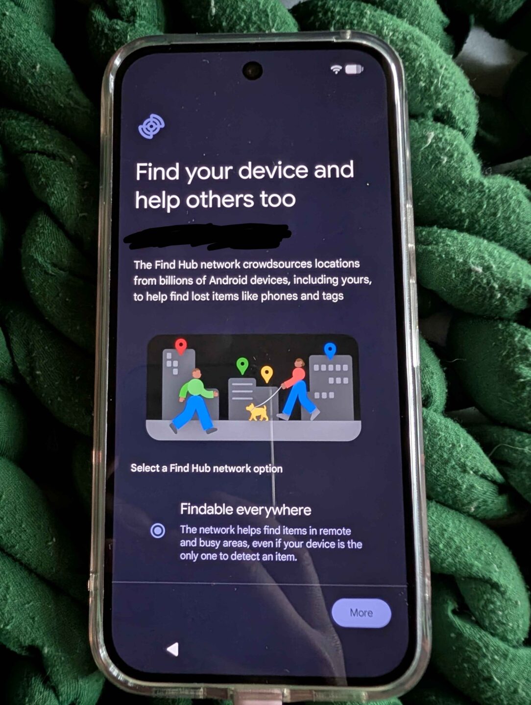 Google makes Find Hub part of the Android setup process