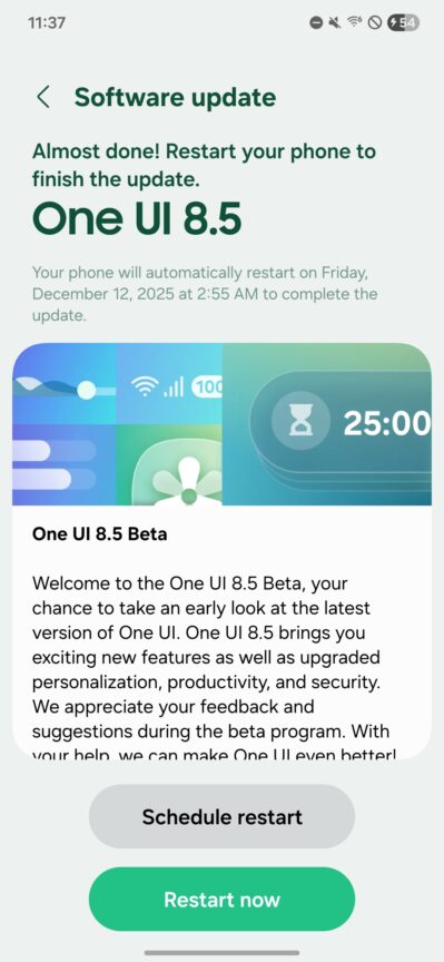 How to download the One UI 8.5 beta on your Samsung phone now